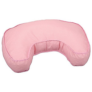 Leachco The Natural - Contoured Nursing Pillow - Pink Pin Dot