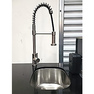 MCP Island Grills Black Stainless Steel 6 Burner 2 Modular Piece Marble Top BBQ Outdoor Electric Propane Grill Kitchen with Refrigerator, Sink, Side Burner, LED Lights on Knobs, & Protective Cover