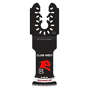 Diablo by Freud DOU125JBW3 1-1/4 in. Universal Fit Bi-Metal Oscillating Blades for Clean Wood (3-Pack)