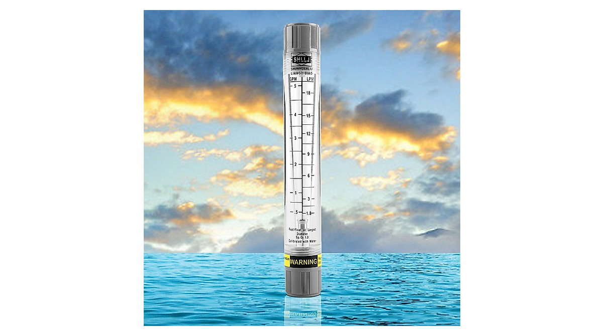 Durable Flow Meter: 0.5-5 GPM Tube for Water