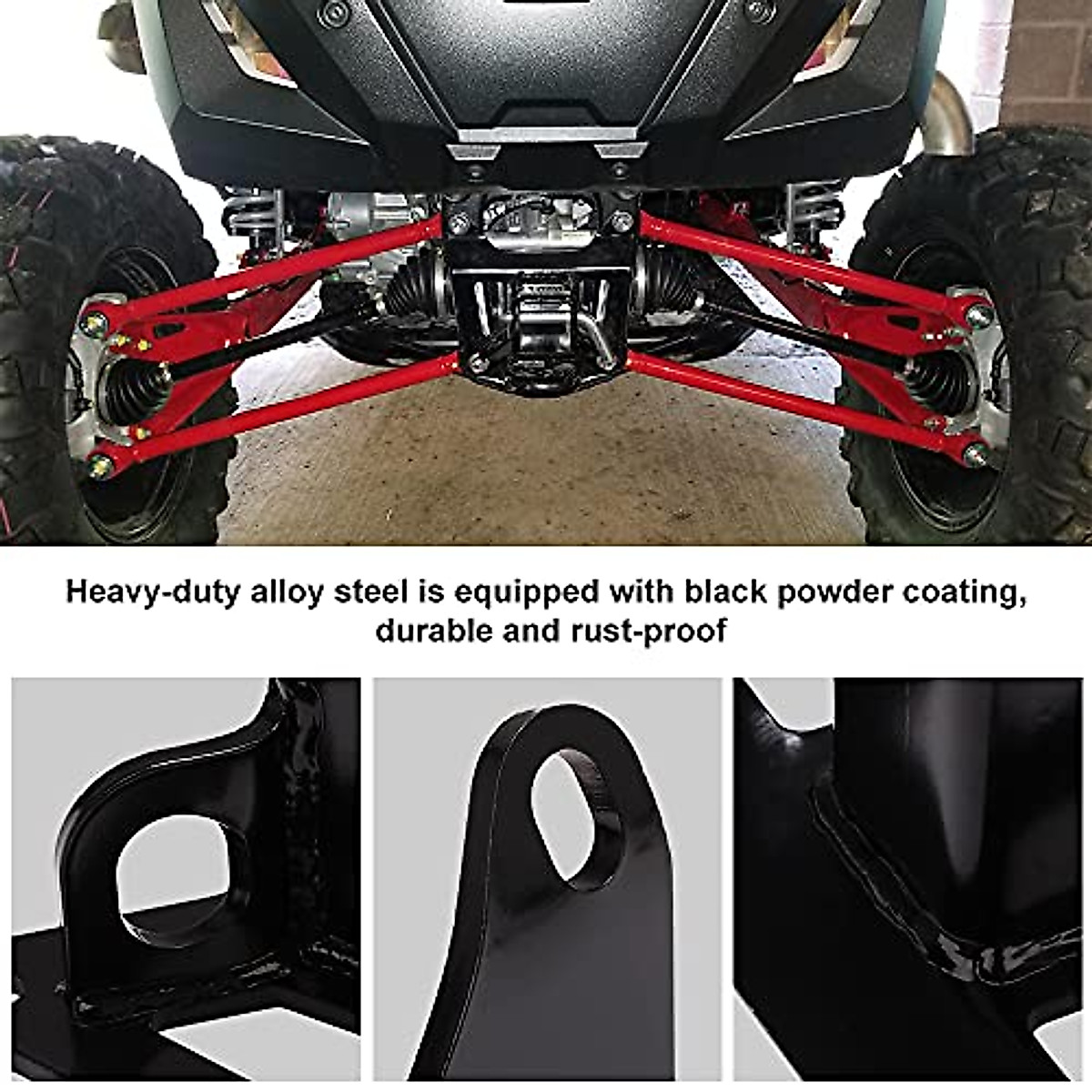 ELITEWILL 2" Rear Trailer Towing Hitch Receiver UTV Attachments Fit for 2019+ Honda Talon 1000R / 1000X