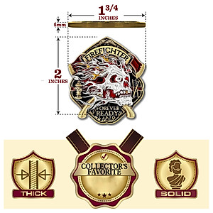 Thin Red Line Challenge Coin