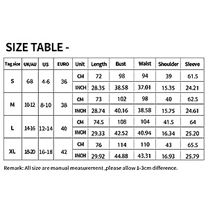 OUGES Womens Black Blazer Jackets Casual Long Sleeve Lapel Collar Work Office Blazer Jackets(Black,Medium)