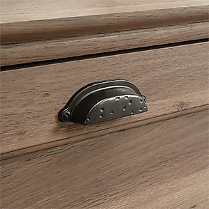 Sauder Barrister Lane 2-Drawer Lateral File Cabinet in Salt Oak, Salt Oak Finish