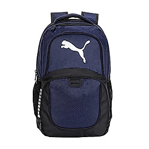 Puma - Challenger 19" Backpack Fully Padded, Fits 15” Laptop, Blue, Blue, One Size