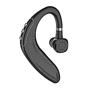 MOHALIKO Wireless Earbuds, Earbuds, Bluetooth 5.0 Headphones, Bluetooth V5 Wireless Hands-Free Unilateral Hanging Ear Headset with Microphone for Work, Home Office Black