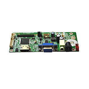 NJYTouch 58C HDMI VGA LVDS Controller Board for LP171WU1-TLA3 LP171WU1-TLB1 1920x1200 LCD Screen