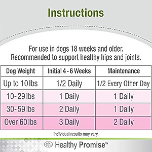 Four Paws Healthy Promise Advanced Formula Hip & Joint Supplement for Dogs Soft Chews 48 Count