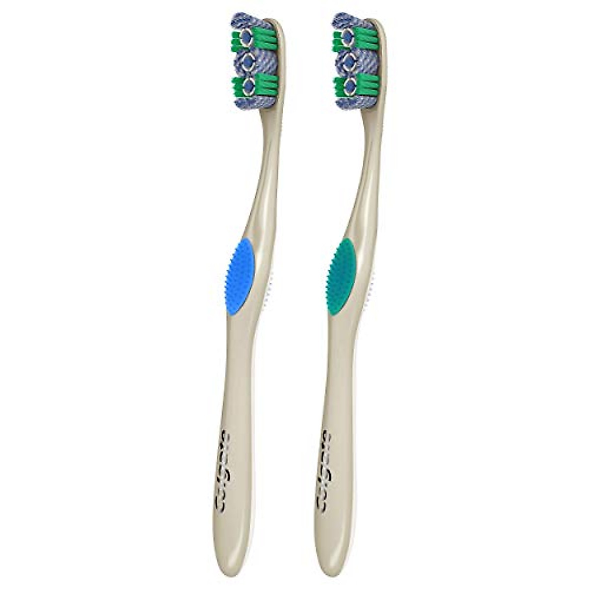 Colgate 360 Optic White Whitening Toothbrush, Soft - 2 Count