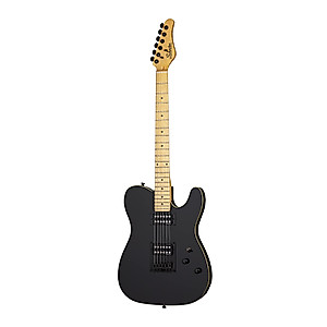 Schecter PT 6-String Solid Body Humbuckers Electric Guitar (Right-Handed, Gloss Black)