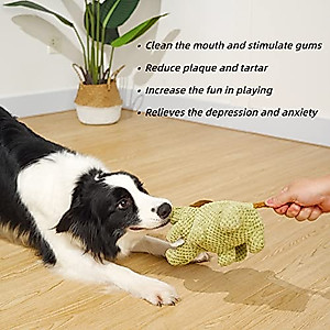 Squeaky Dog Toys Durable Dog Plush Toys for Aggressive Chewers, Dog Chew Toys for Small Medium and Large Breed, Puppy Teething Pet Training and Entertaining, Durable Dog Toys