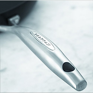 SCANPAN Pro IQ 3 qt Covered Saucepan - Easy-to-Use Nonstick Cookware - Dishwasher, Metal Utensil & Oven Safe - Made by Hand in Denmark