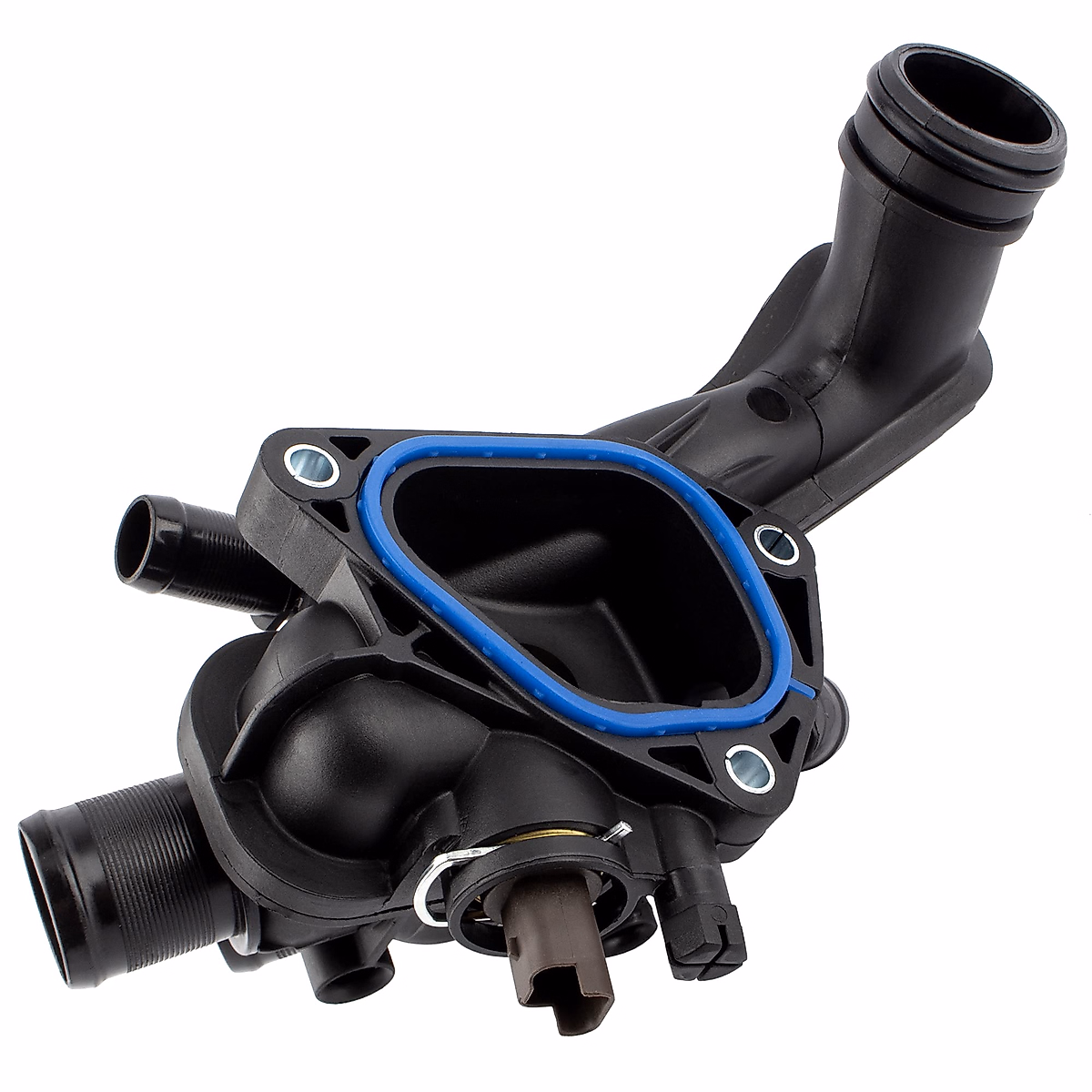 BOXI Thermostat With Housing Gasket Sensor Fit for Mini Cooper R55 R56 R57 2007-2013 / for Mini Cooper Countryman 2011-2013/11537534521 11537647751