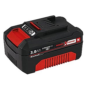 Einhell Power X-Change 18-Volt 3.0-Ah Lithium-Ion Starter Kit, Includes Battery and Fast Charger