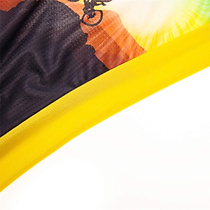 Cycling Jerseys Men,Mountain Bike Jersey Summer Short Sleeve Breathable Bicycle Tops Riding Bike Shirts Quick Dry