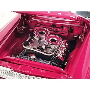 1965 Plymouth Belvedere Moulin Rouge Violet Limited Edition to 264 Pieces Worldwide 1/18 Diecast Model Car by Acme A1806510