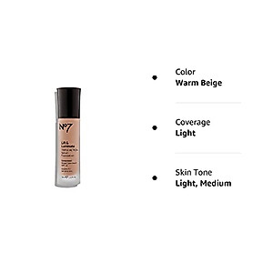 No7 Lift & Luminate TRIPLE ACTION Serum Foundation - Warm Beige