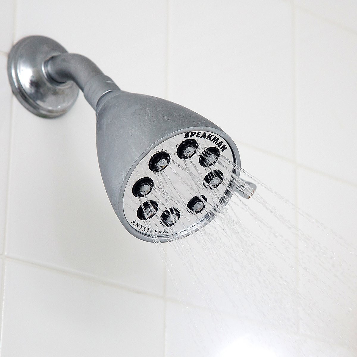 Speakman, Polished Chrome S-2251-E2 Signature Brass Ion Anystream Multi-Function Shower Head, 2.0 GPM, 3 Settings