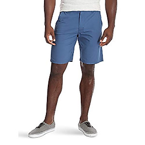 Wrangler Authentics Men's Performance Comfort Flex Flat Front Short, Galaxy Blue, 42