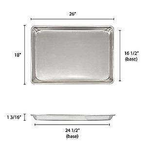 Thunder Group ALSP1826 19 Gauge Sheet Pan, Full Size 18" x 26"