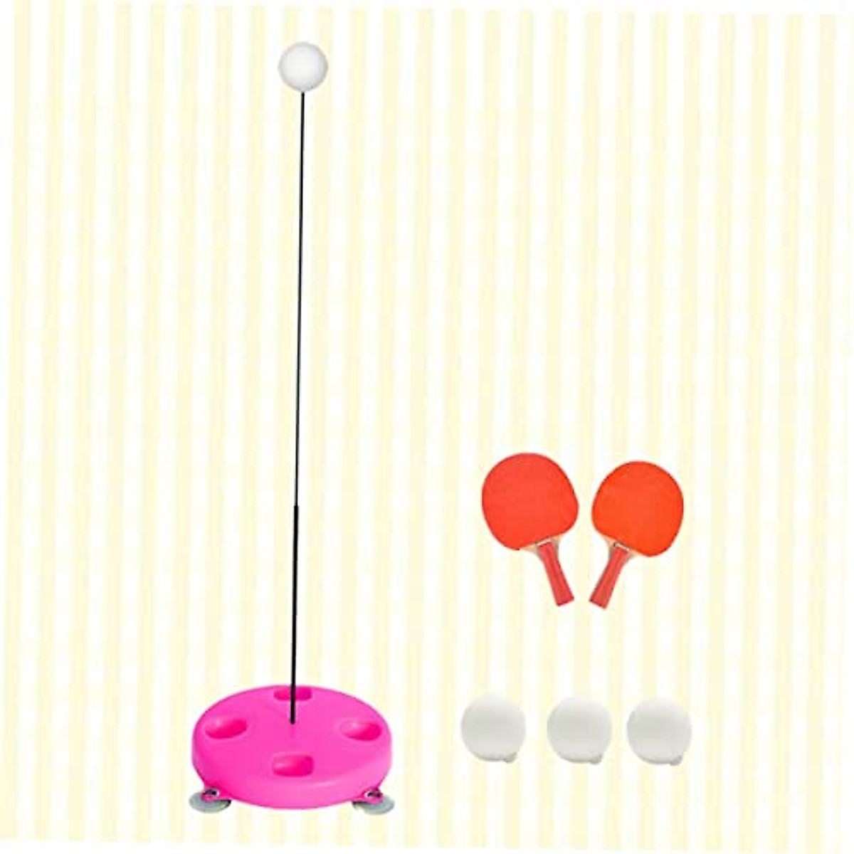 VANZACK Kidcraft Playset 3 Sets Robot Toys Toy for Kids Childrens Toys kidcraft playset Table Tennis Training Tool Sports Training Toy for Children Elastic Accessories Individual