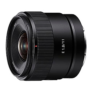 Sony Alpha ZV-E10 APS-C Interchangeable Lens Mirrorless Vlog Camera (White) with Sony E 11mm F1.8 APS-C Ultra Wide Angle Prime Lens and Bundle Content Creator Kit (5 Items)