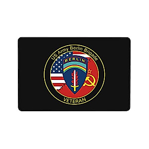 Army Berlin Brigade Veteran Area Rug Living Room Bedroom Kitchen Sofa Bedside Carpet Floor Mats 36"X24"