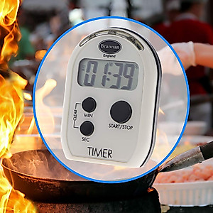 Visual Timer Multi Function with Vibrating Audible and Flashing Alarm - Seniors Countdown Timer ...