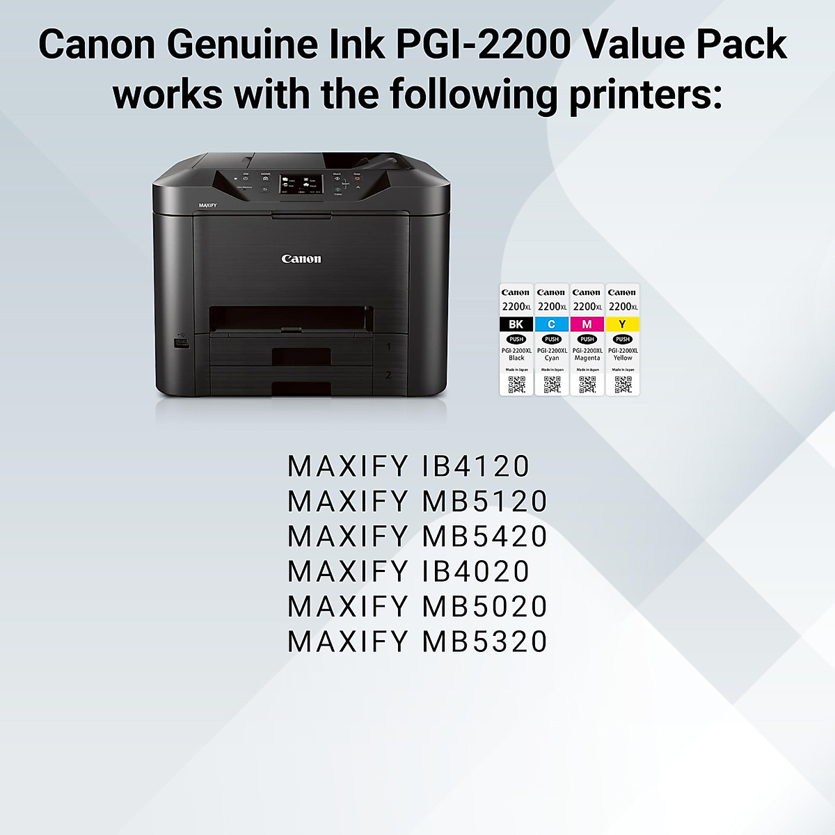 PGI-2200 XL 4 Color Value Pack