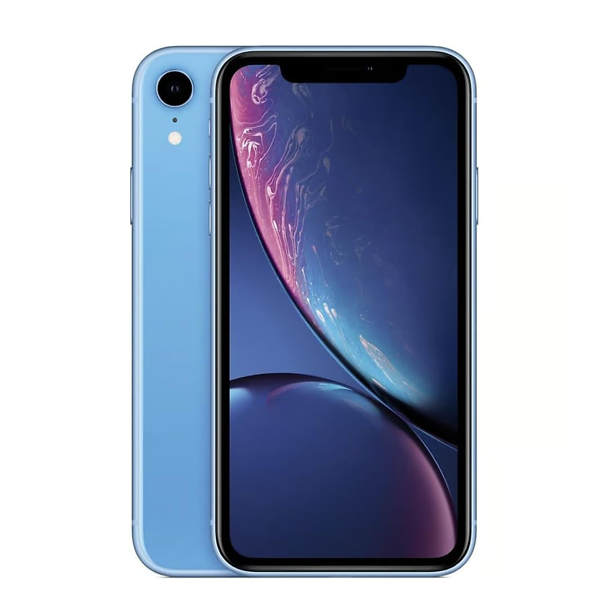 Apple iPhone XR, US Version, 64GB, Blue - Unlocked (Renewed)