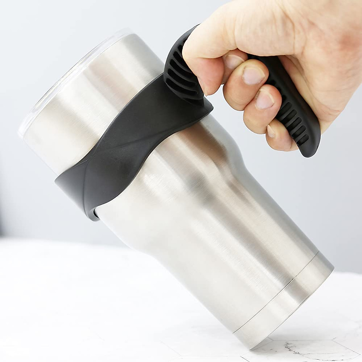 30 oz Tumbler Handle (Light Blue Only) YETI Ozark Trail RTIC SIC 30oz Yeti Cup Handle for 30 Ounce Ramblers Rambler Mug & Chillout life