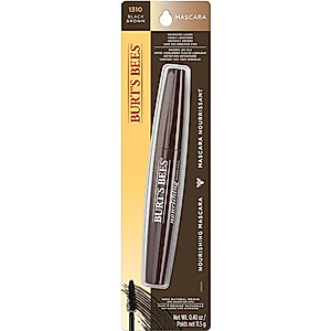 Burt’s Bees 100% Natural Nourishing Mascara, Black Brown - 0.4 Ounce
