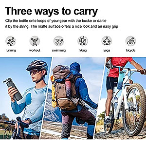 ELYPHINE 32OZ Water Bottles with Removable Straw & Time Marker, Motivational Water Bottle with BPA Free Tritan Material, Leakproof Water Jug for Fitness Sports (Forever Lost 24oz)