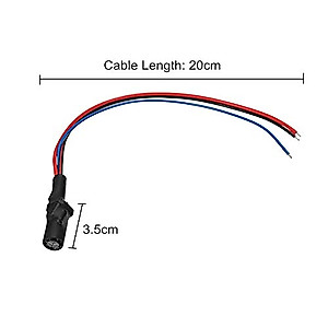 Power Signal Filter and 12 Volt Power Relay Capacitor Filter Rectifier for Backup Rear Reversing Camera Canbus