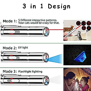 Interactive Cat Toys, Cat Mouse Toys Pet Interactive Toys to Keep Cat Busy Pen Kitten Pets Chase Play Chase Exercise Cat Toys for Indoor, Cats Funny Pet Chaser Toy Pens