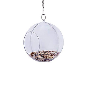 Lanermoon Chicken Hanging Foraging Toys for Hens Feeder Feeding Treat Ball with Veggie and Seed Food for Pet Parrot Bird