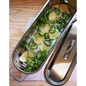 RSVP International Endurance Collection Fish Poaching Set, 18 inch, Stainless Steel