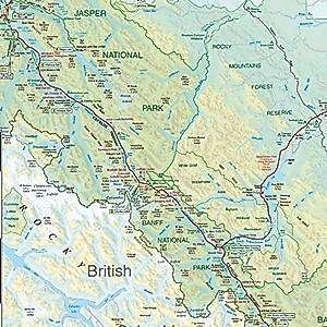 Canadian Rockies Map
