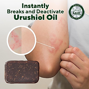 Poison Ivy Soap Bar | All Natural Poison Ivy Treatment | Anti-Itch Skin Cleanser Bar Wash for Poison Ivy, Poison Oak & Sumac | Soothes & Relieves Rashes | 2.9 Ounces | Marie Originals