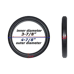 Wadoy 935-0243B Rubber Friction Disk Compatible with MTD Most Snow Throwers, Snow Blower Parts Replacement for 753-0243, 735-0243, 735-0243B