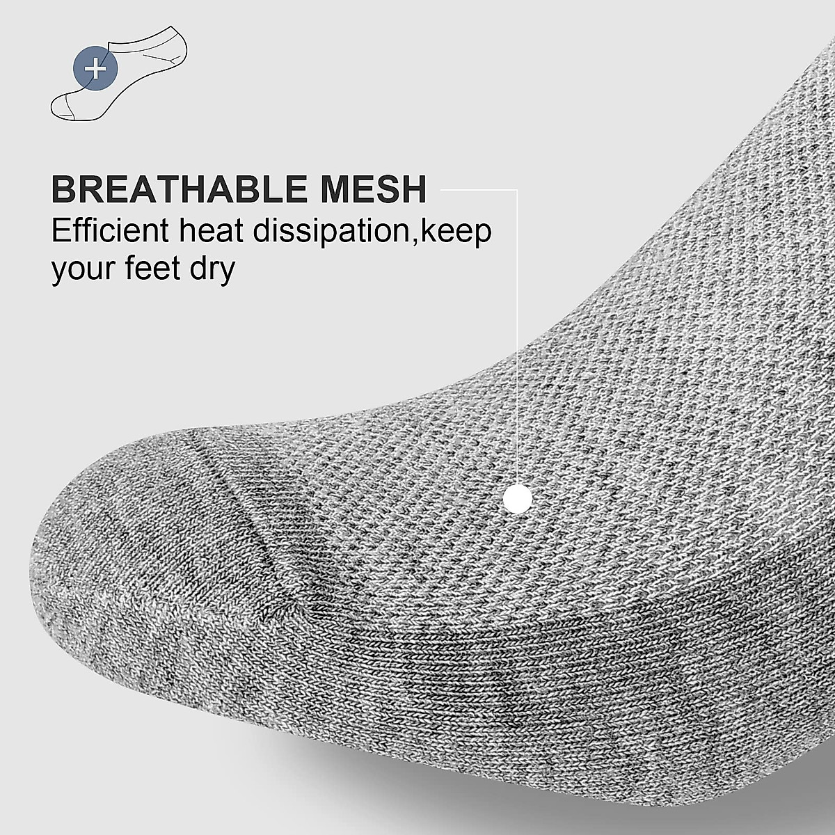 wernies No Show Men Socks, Low Cut Ankle Sock, Men Short Socks Casual Cotton Socks Size 11-13