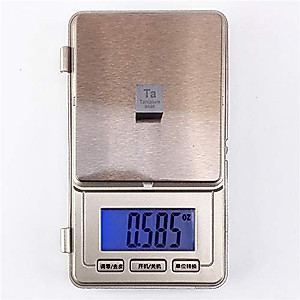 Tantalum Metal 10mm Cube 16.6grams 99.95% with COA Element Ta Specimen