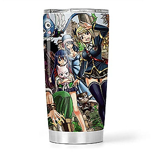 Fairy Tail Friends Stainless Steel Tumbler 20oz Travel Mug
