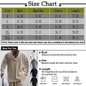 Ymosrh Sweatshirt For Fall Fashion, Casual V Neck Sweatshirts Loose Fit Pullover Ropa Para Gym Hombres Workout Clothes Men Black Sweatshirts Crew Sweatshirts Sudadera Sweatshirts (3XL, Light Gray)