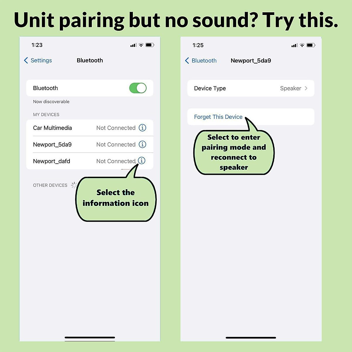 OC Acoustic Newport Plug-in Outlet Speaker with Bluetooth 5.1 and Built-in USB Type-A Charging Port (Gray/White)