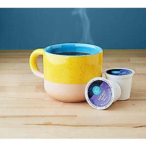 Amazon Brand - Happy Belly Dark Roast Coffee Pods, Compatible with Keurig 2.0 K-Cup Brewers, 24 Count