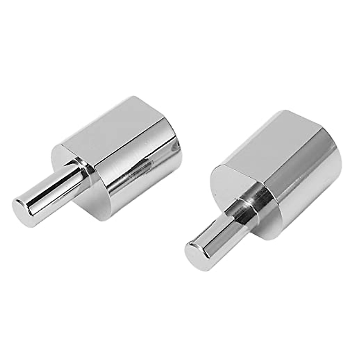 Demeras Wire Reducer Adaptor, Good Conductivity Amp Input Reducer 6061 Aluminum High Power Universal 1/0 Gauge to 4 Gauge Nickel Plated for Car for Boats