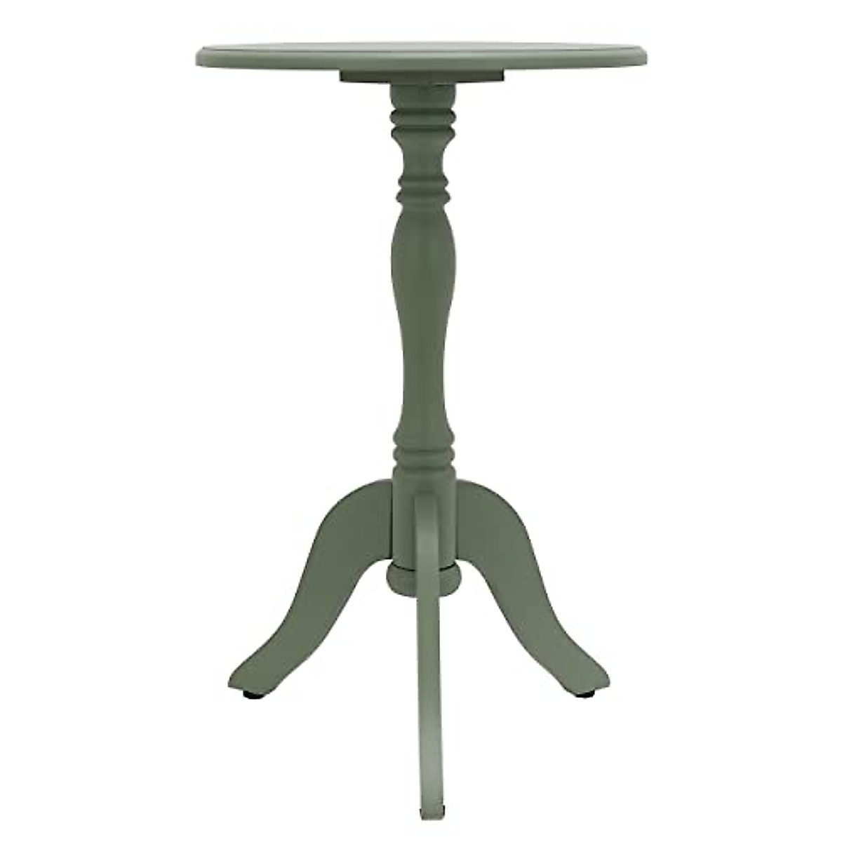 Decor Therapy Simplify Pedestal Accent Table, Olive Branch