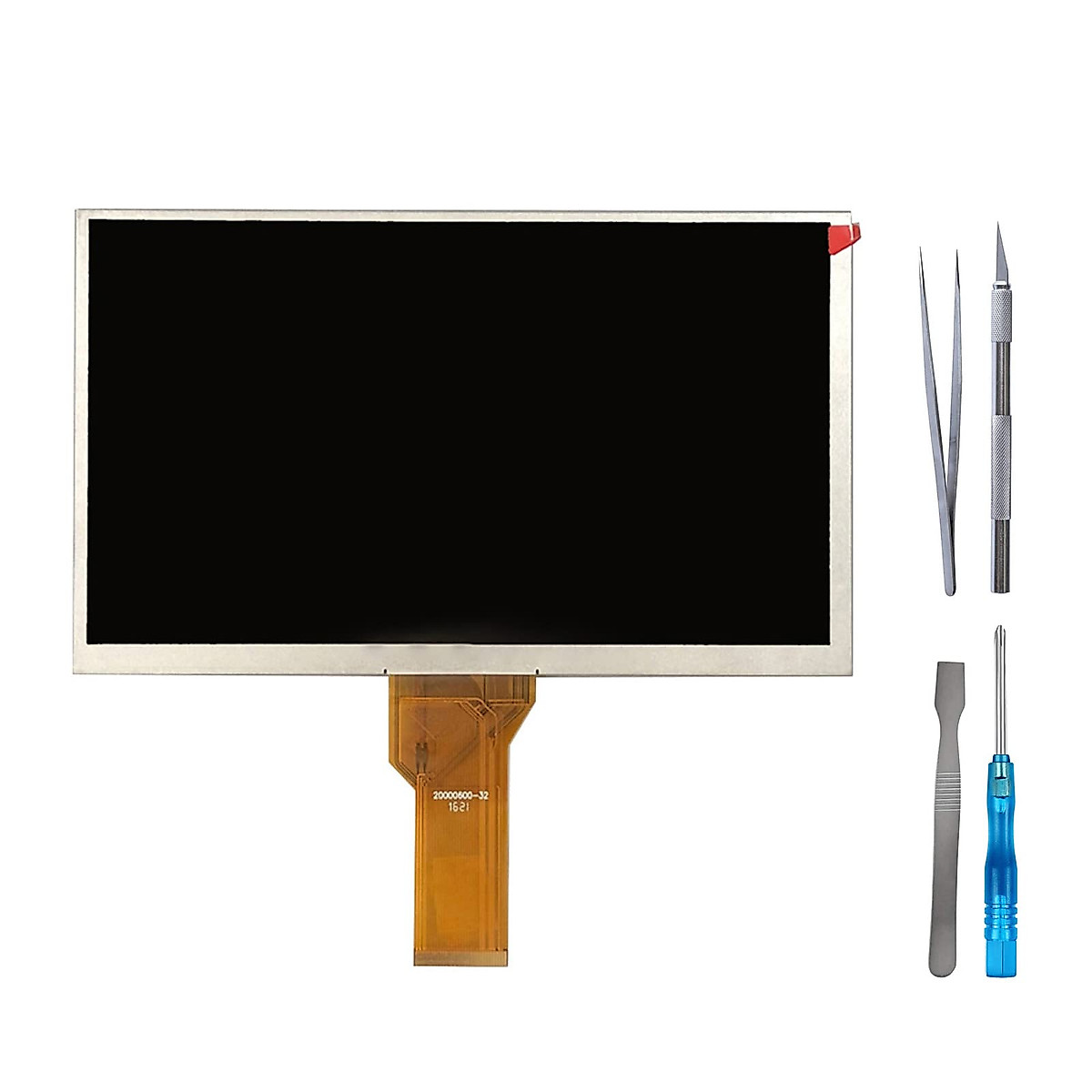 JayTong LCD Display for AT090TN12 V.3 9 inch 800×480 LCD Screen Module Replacement with Tools