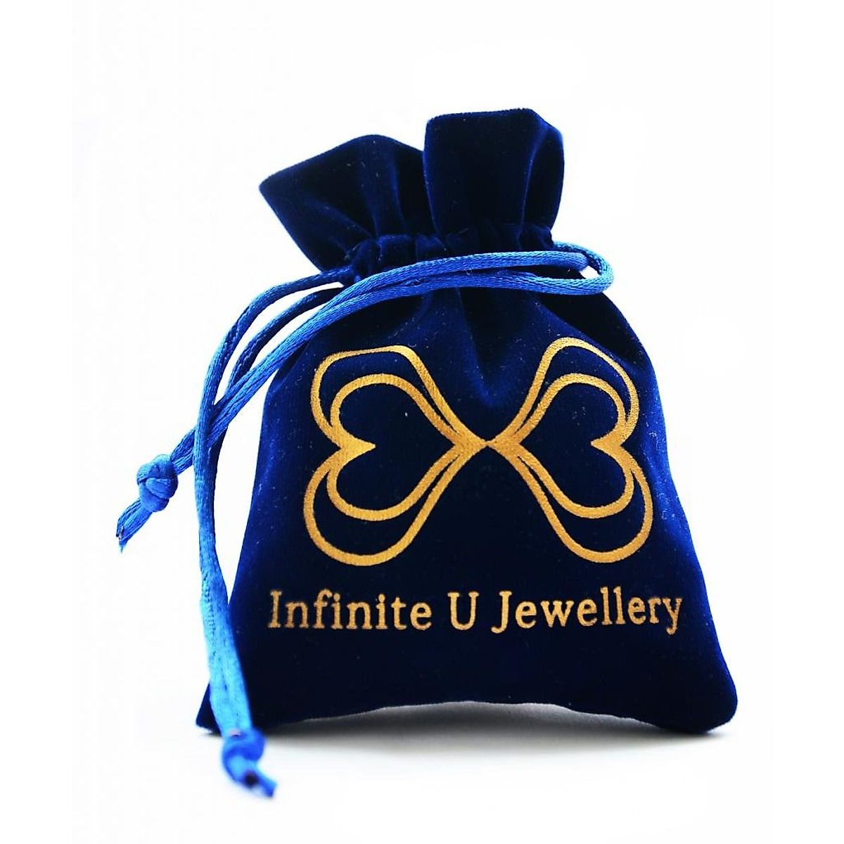 Infinite U Huggie Earrings 925 Sterling Silver Small Hoop for Women (Mouse)